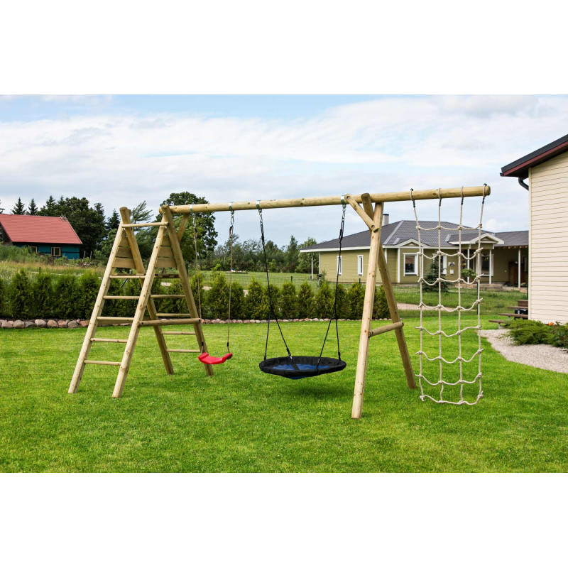 Columpio infantil madera Kalev · Columpio Madera · Tienda Modulexter