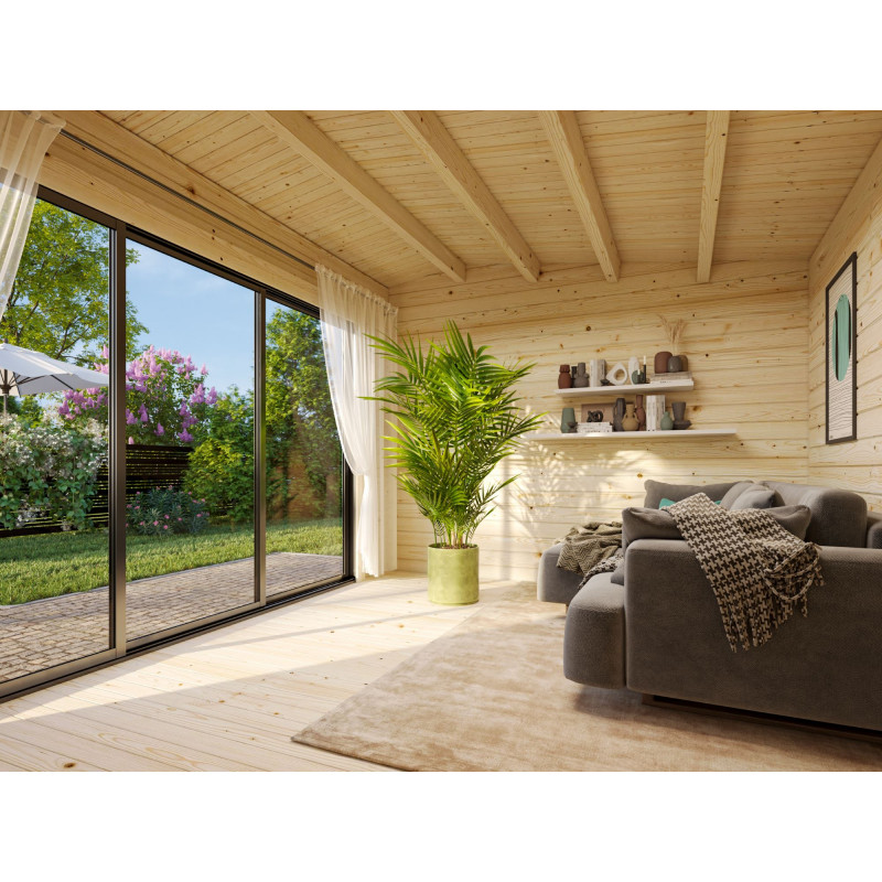 Cabaña Inés 11,1 m² Slide Plus · Casetas Jardín · Tienda Modulexter